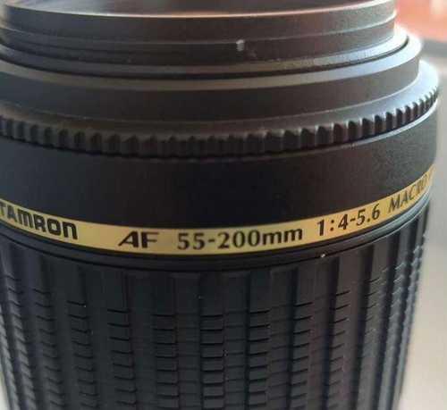 Объектив Tamron AF 55-200mm f/4-5,6 Canon