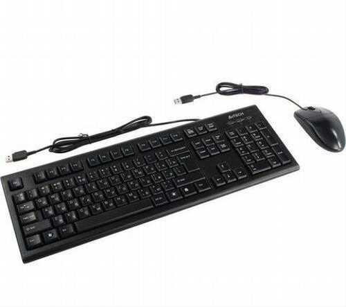 Комплект (клавиатура+мышь) A4Tech KR-8520D клав:че