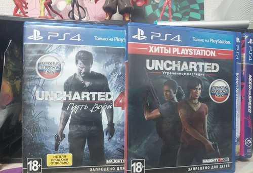 Uncharted. Игры для приставок ps4