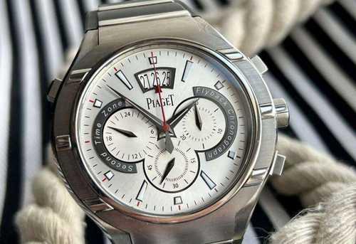 Piaget Polo FortyFive flyback chronograph GMT