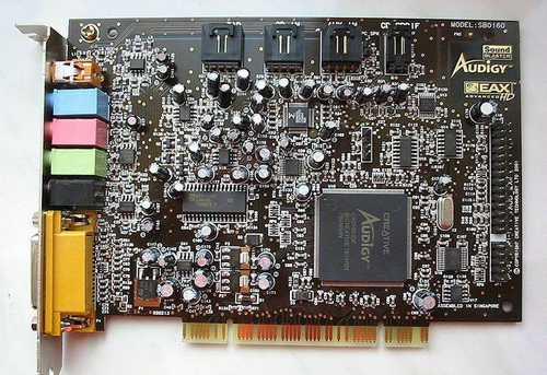 Звуковая карта Creative audigy 5,1 PCI SB0230