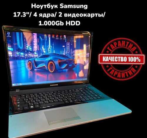 Ноутбук Samsung NP305E7A (AMD A8/ 1000Gb/ Radeon)