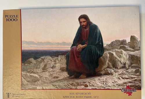 Пазл Христос в пустыне, новый, 1000 деталей