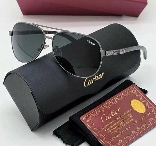 Солнцезащитные очки мужские cartier