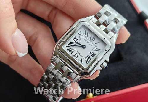 Часы женские Cartier panthere steel 27 мм