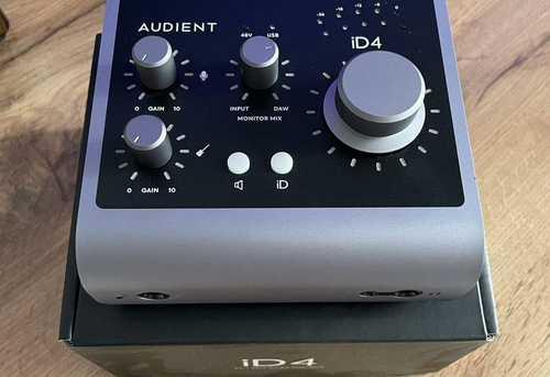 Аудиоинтерфейс audient id4 mkii