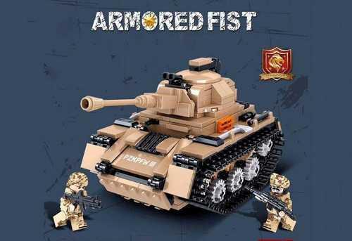 Конструктор QL0132 Armored Fist PZ kpfw III