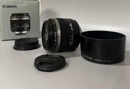 Объектив Canon EF-S 60mm f/2.8 Marco USM