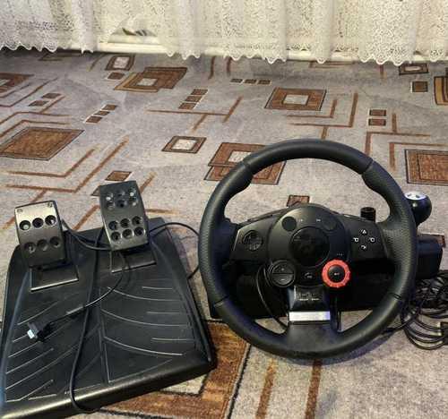 Игровой руль logitech driving force gt 900