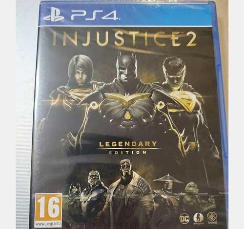 Injustice 2 диск новый