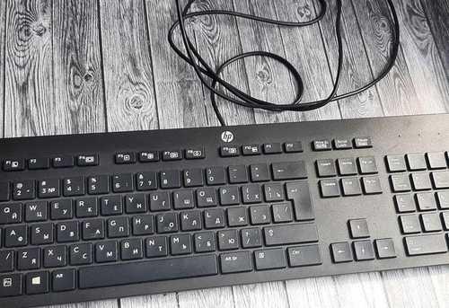 Клавиатура тонкая HP 71025 проводная usb
