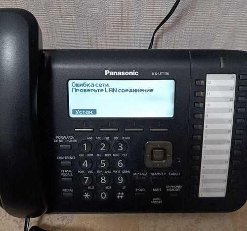 Sip телефон Panasonic KX-UT136