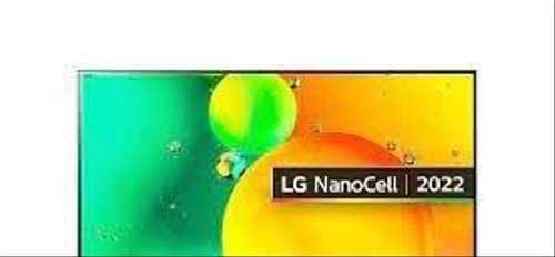 Телевизор LG 43nano766QA 4К smart NanoCell (новый)