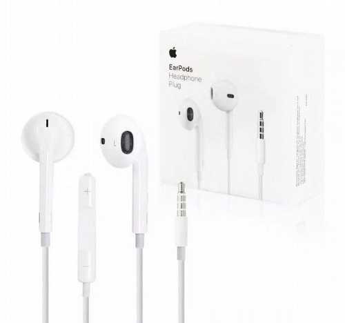 Наушники earpods проводные с микрофоном 3.5мм