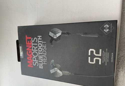 Bluetooth гарнитура для бега Remax S2 Magnet Sport