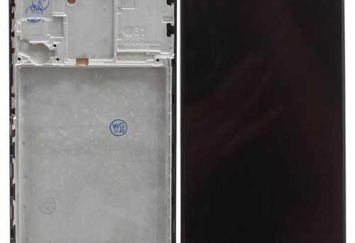 Дисплей для Samsung A31 (A315F) в рамке oled (HE)