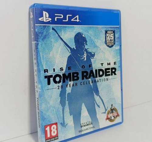 Rise of the Tomb Raider диск для PS4