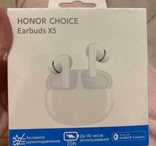 Беспроводные наушники honor earbuds x5