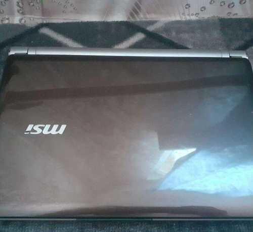 Ноутбук MSI U160DX