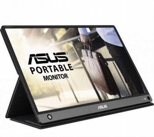 Монитор Asus 15.6 Portable mb16ahp черный IPS LED