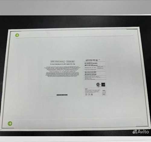 Macbook air 15 m2 8 512gb, (8ядер),RAM 8gb