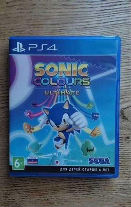 Sonic Colors Ultimate Ps4