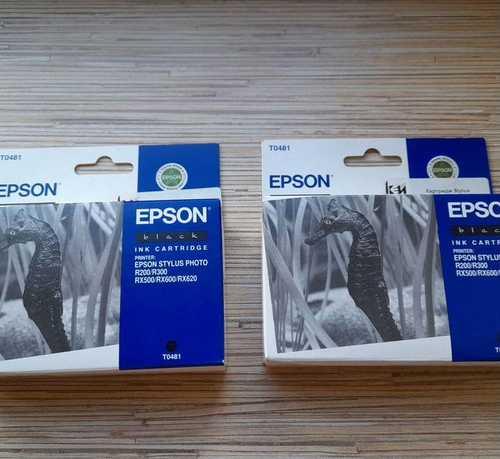 Картриджи epson T0481-485