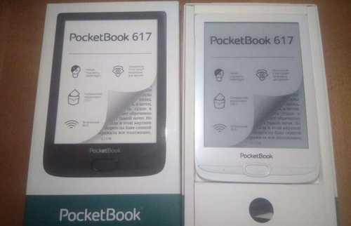 Книга Pocketbook 617 с двумя подсветками