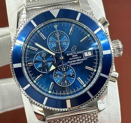 Часы Breitling Superocean blue