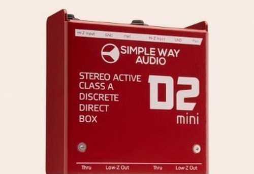 Директ-бокс Simple Way Audio D2mini