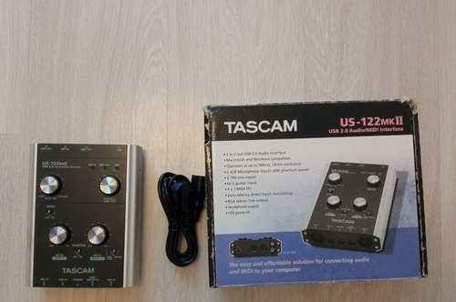 Внешняя звуковая карта Tascam US-122mkii