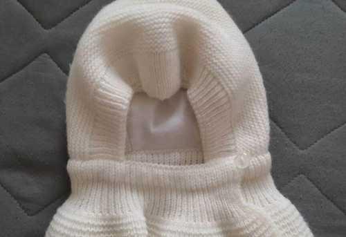 Шапка шлем Журавлик зима 40-42 размер