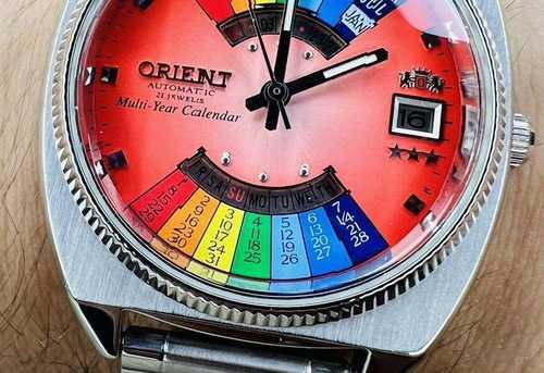 Редкий Orient multi-year calendar automatic