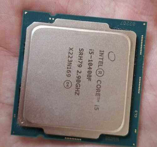 Процессор intel core i5 10400f