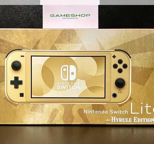 Nintendo Switch Lite Hyrule Edition