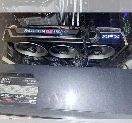 Видеокарта rx 6800xt