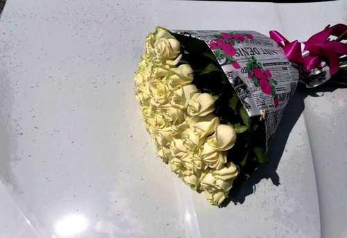 101 роза с доставкой, букет роз с доставкой