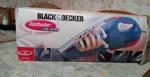 Автомобильный пылесос black decker