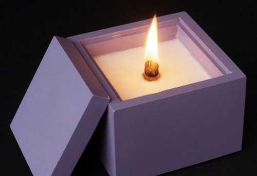 Молд для свечи "Куб 9/6" силиконовая форма