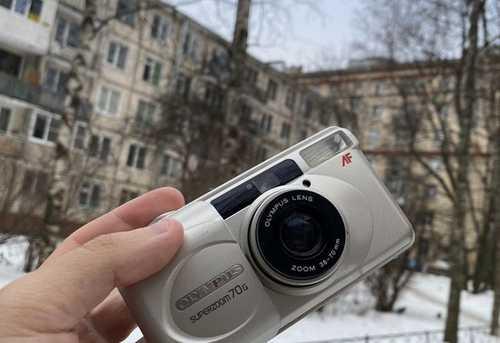 Olympus superzoom 70g проверен с пленкой