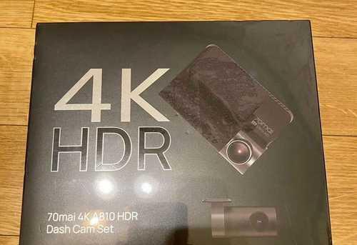70 MAI 4K A810 HDR dash CAM SET