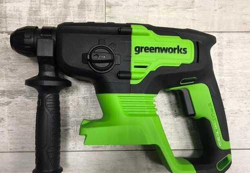 Перфоратор Greenworks 24V GD24SDS2 аккумуляторный