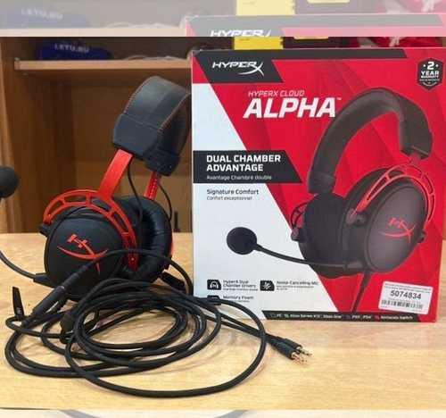 Наушники hyperx cloud alpha