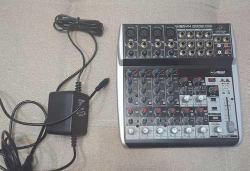 Микшер behringer xenyx q1202usb