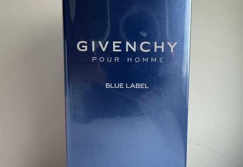 Givenchy pour homme Blue Label 100 мл оригинал