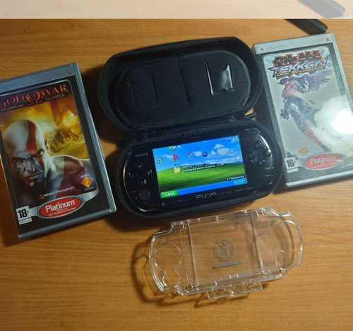 Sony psp 3008 128gb куча игр