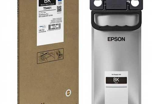 Картридж Epson T9461 черный экстра увеличенный ори