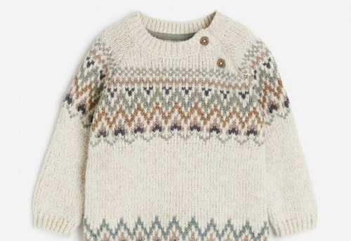 Вязанный свитер hm 74,80