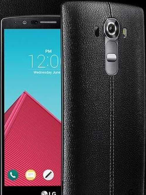 LG G4 H818 Dual sim Черный кожаный Не включается