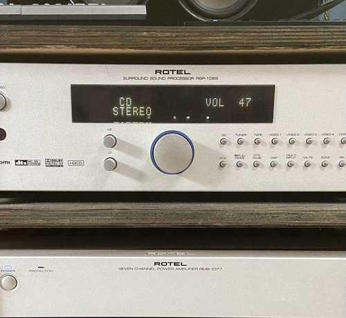 Rotel RMB-1077, RSP-1069